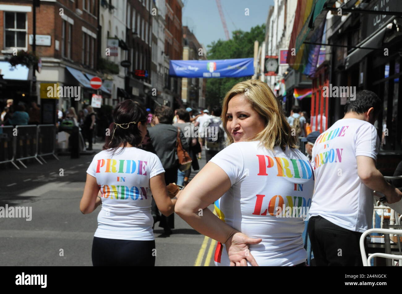 London's Gay Pride Festival for the LGBT Community Stock Photo - Alamy