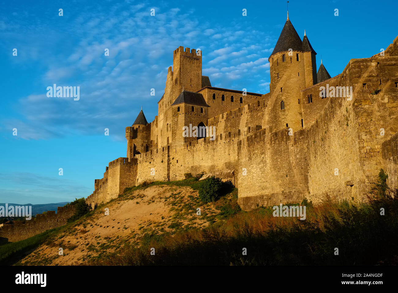 Chateau comtal in medieval hi-res stock photography and images - Alamy