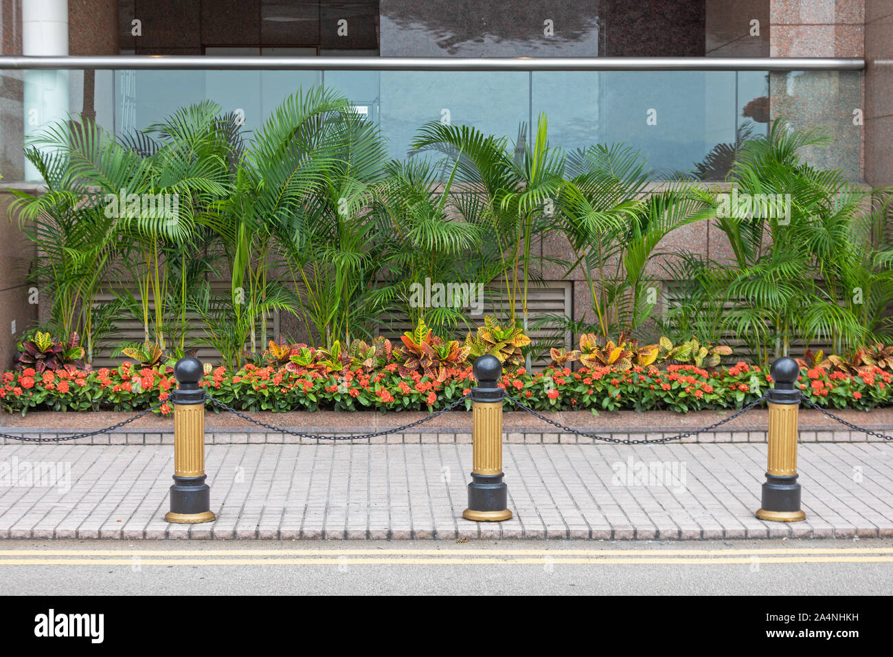 Flower street hong kong china hi-res stock photography and images - Alamy