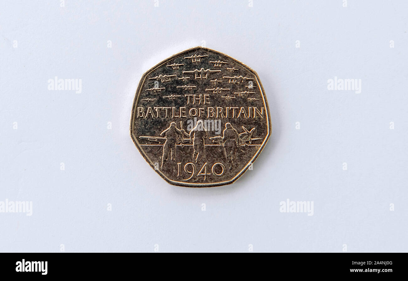 Battle of britain commemorative coin hi-res stock photography and ...