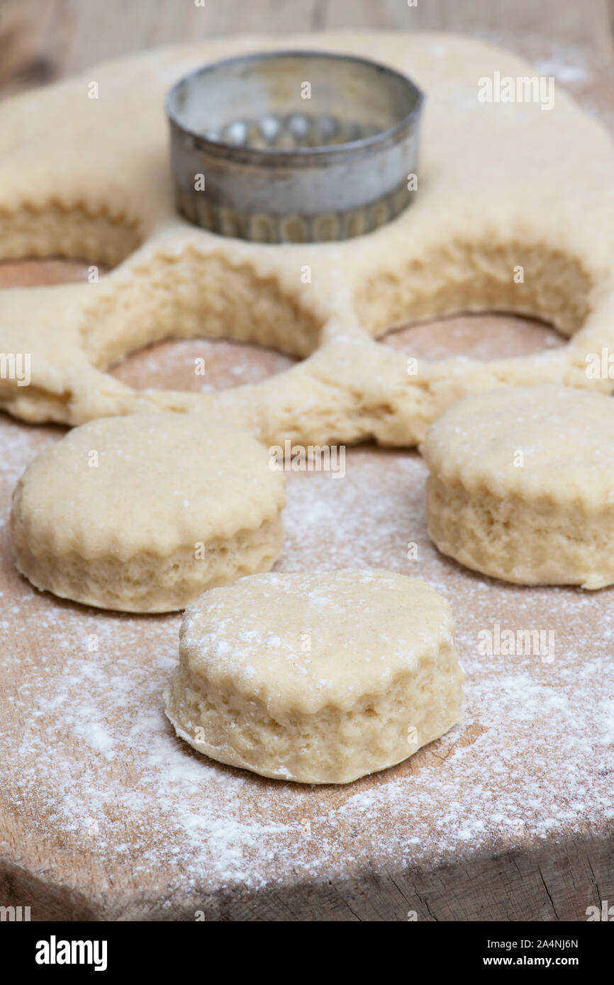 Baking traditional english british scones hi-res stock photography and ...