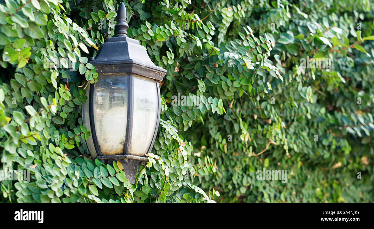 Vintage outdoor lamp hi-res stock photography and images - Alamy