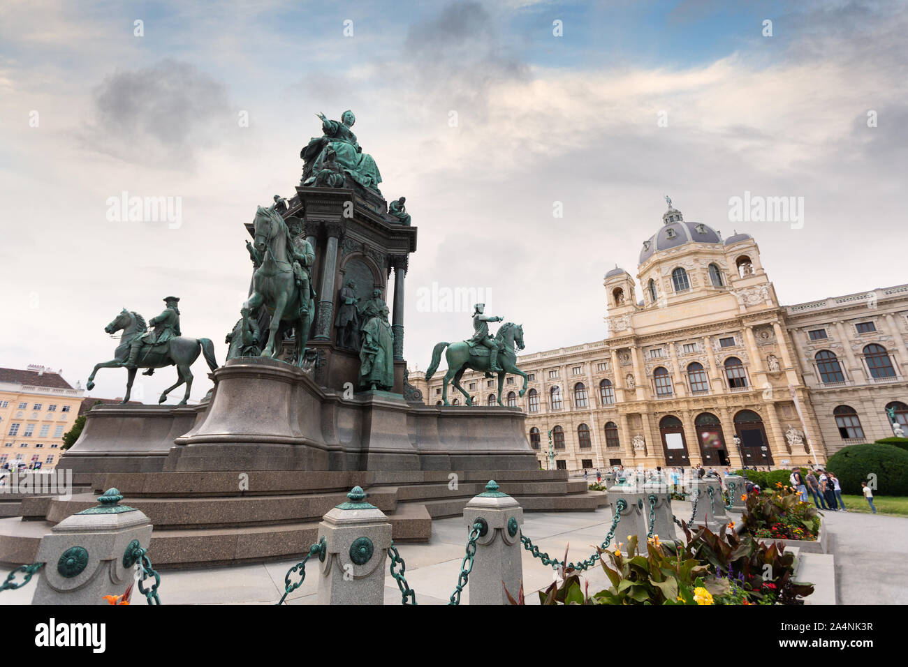 Historical art museum, museums quarter Vienna, Austria Stock Photo - Alamy