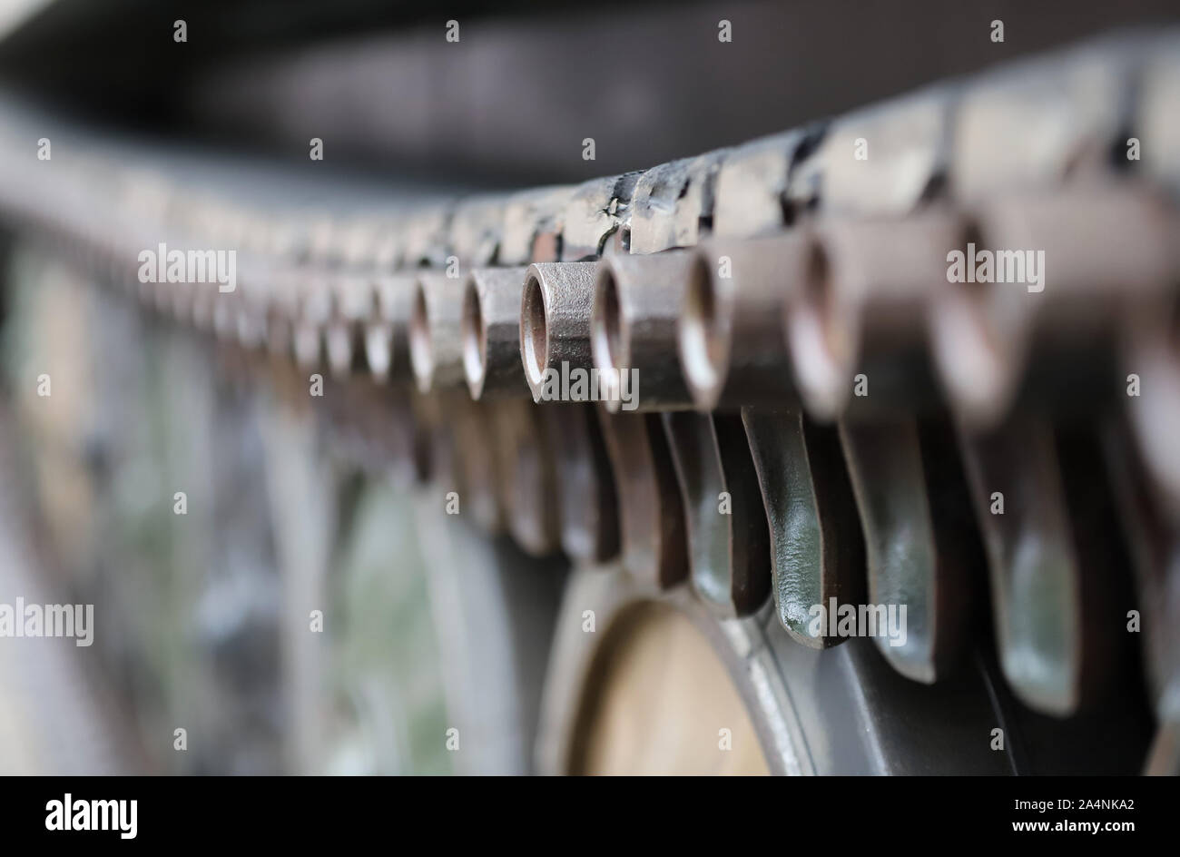 detail of a machine, tank caterpillar, tank caterpillar, abstract Stock ...