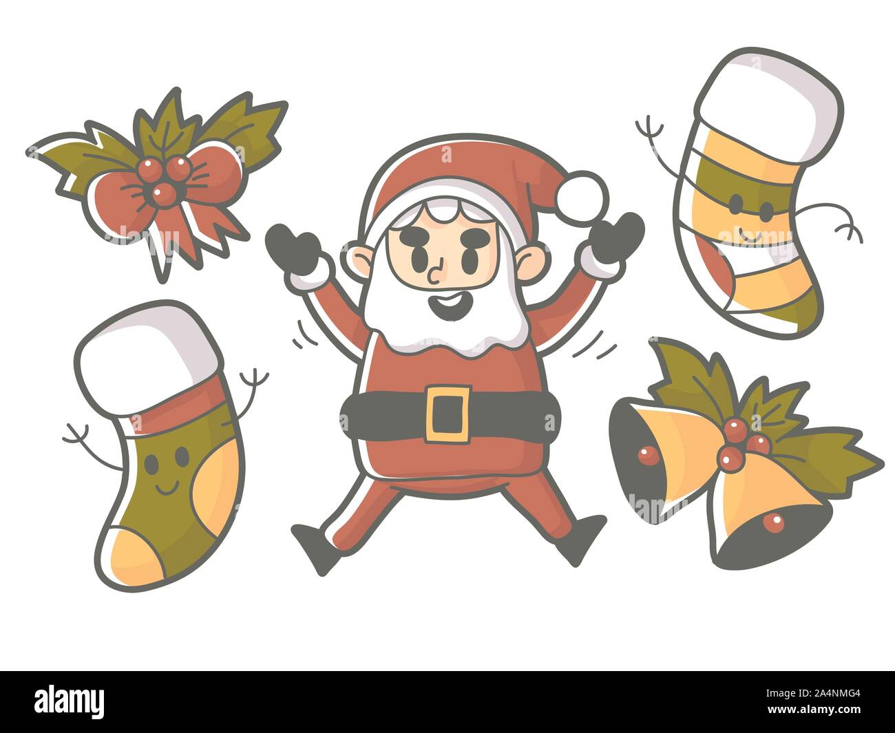 Christmas event elements premium vector Stock Vector Image & Art - Alamy
