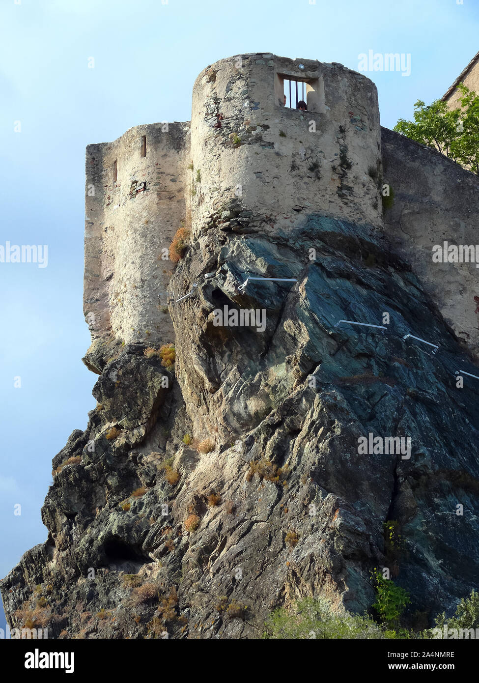 Citadelle de Corte, Citadel, Corsica, France, Europe Stock Photo - Alamy