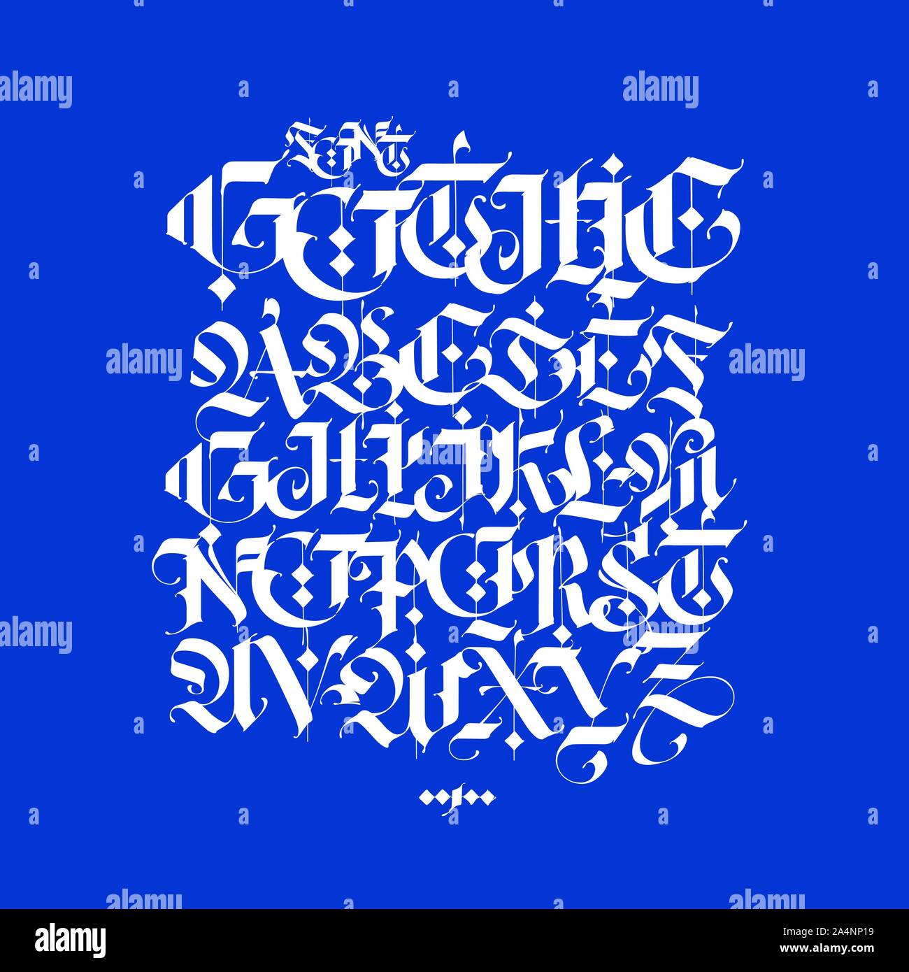 Tattoo Alphabet Latin