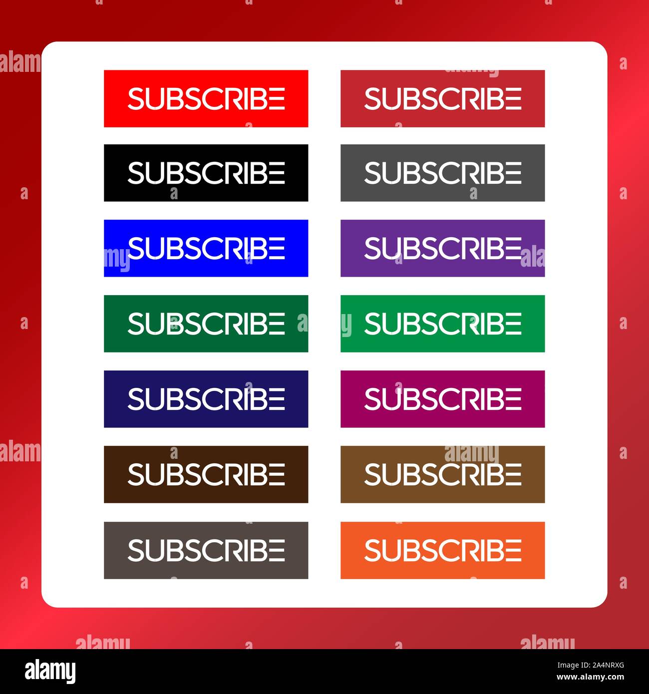 Subscribed Stock Vector Images - Alamy