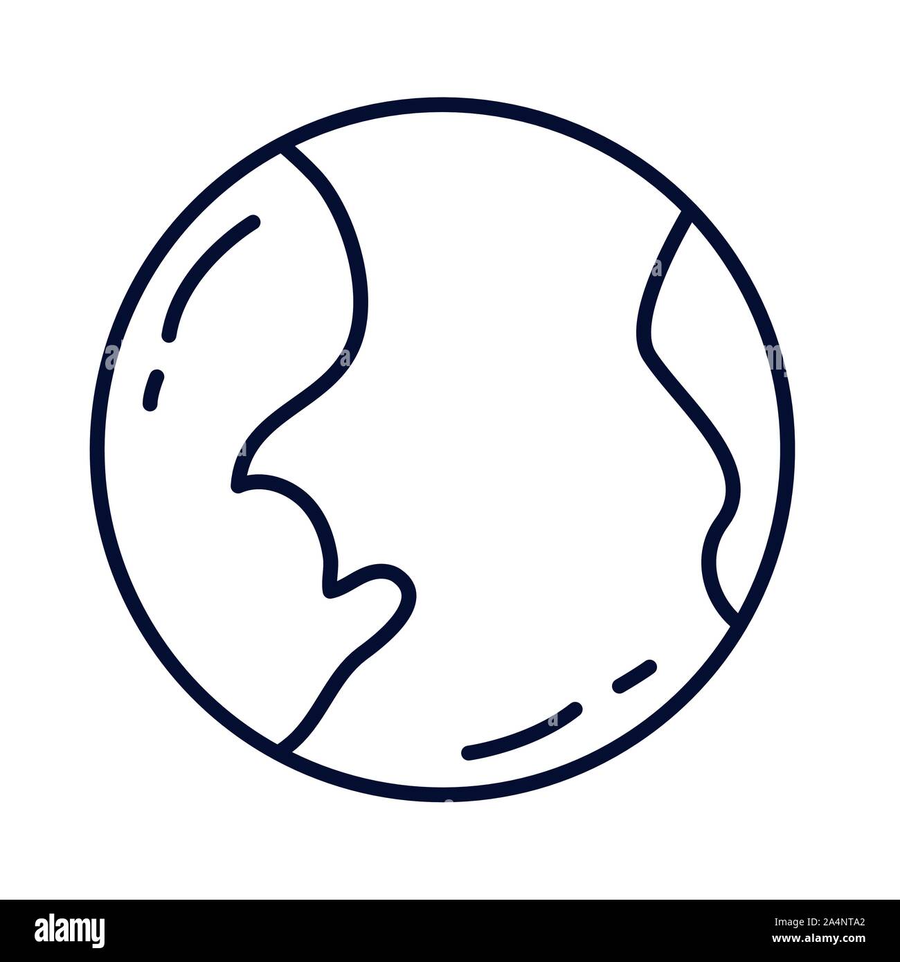 World sphere design, Planet continent earth world globe ocean and ...