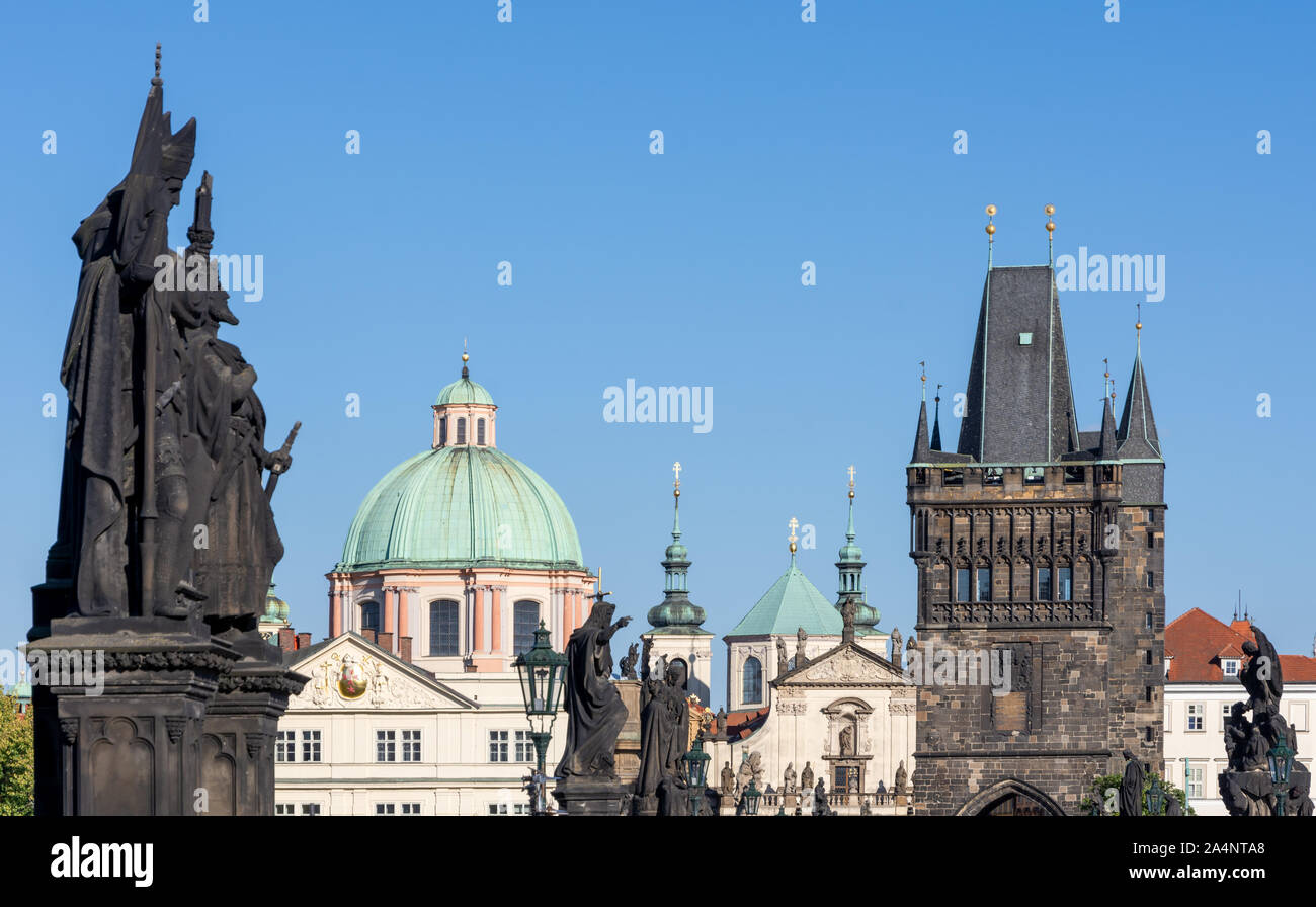 Historic buildings in Prague (Czech Republic Stock Photo - Alamy