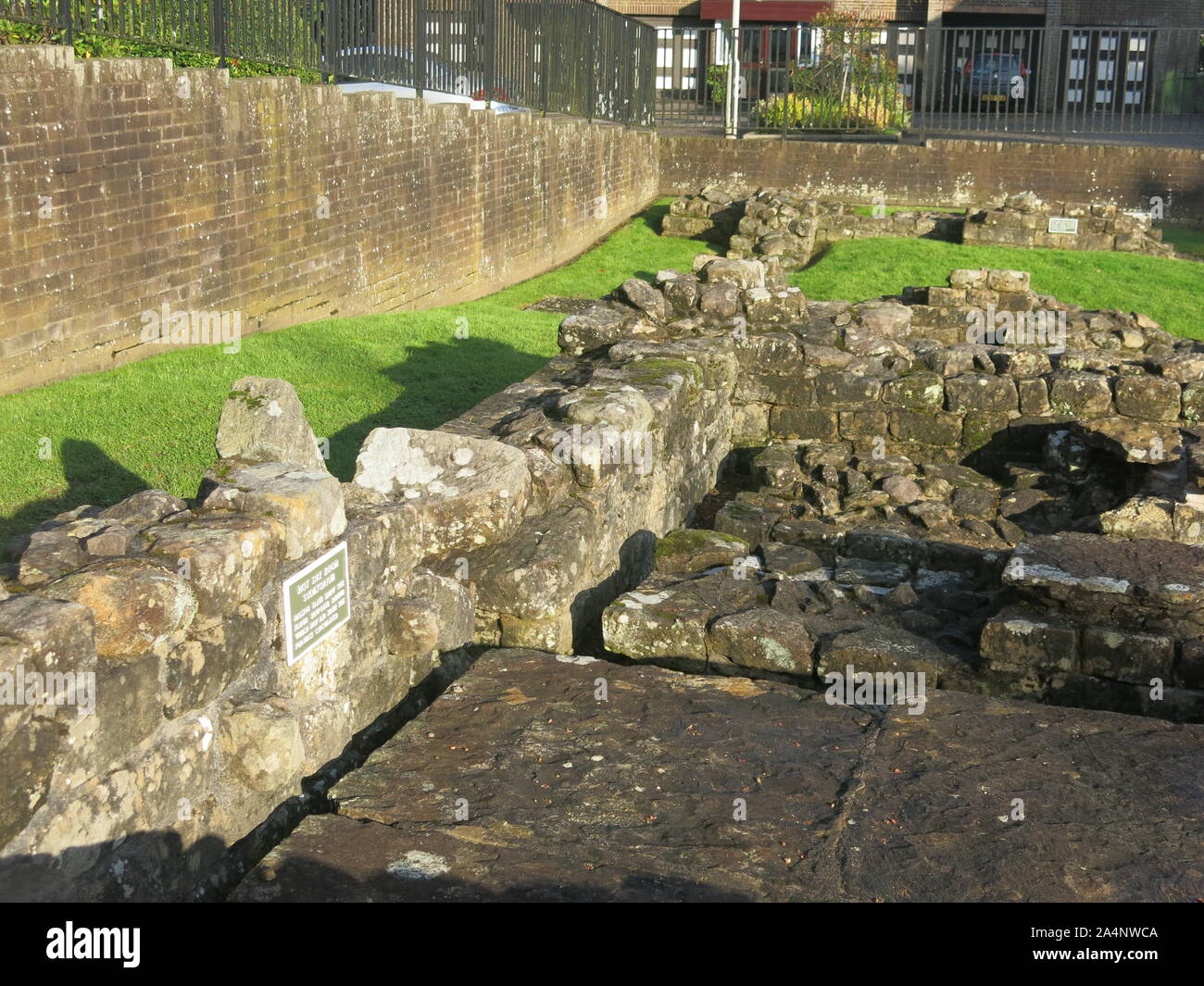 Bearsden roman bath house hi-res stock photography and images - Alamy