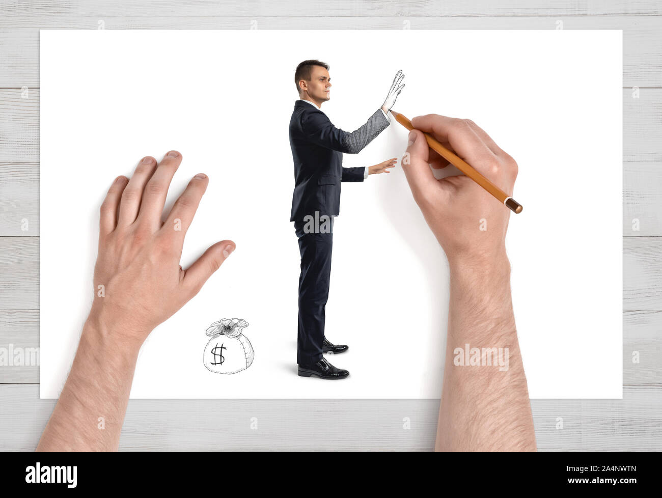 Money note drawing hi-res stock photography and images - Alamy