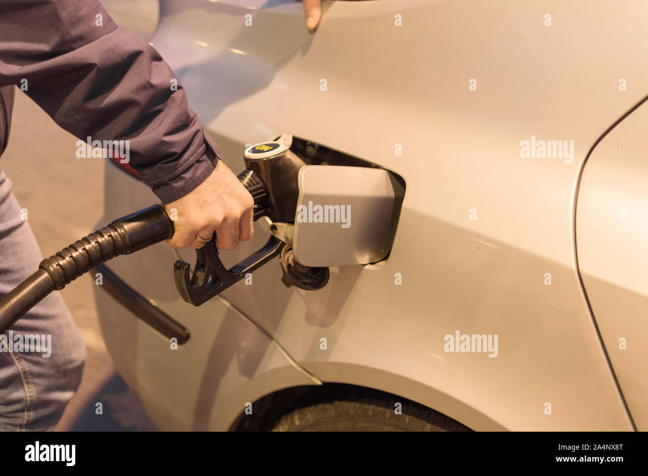 Diesel refilling station hi-res stock photography and images - Alamy