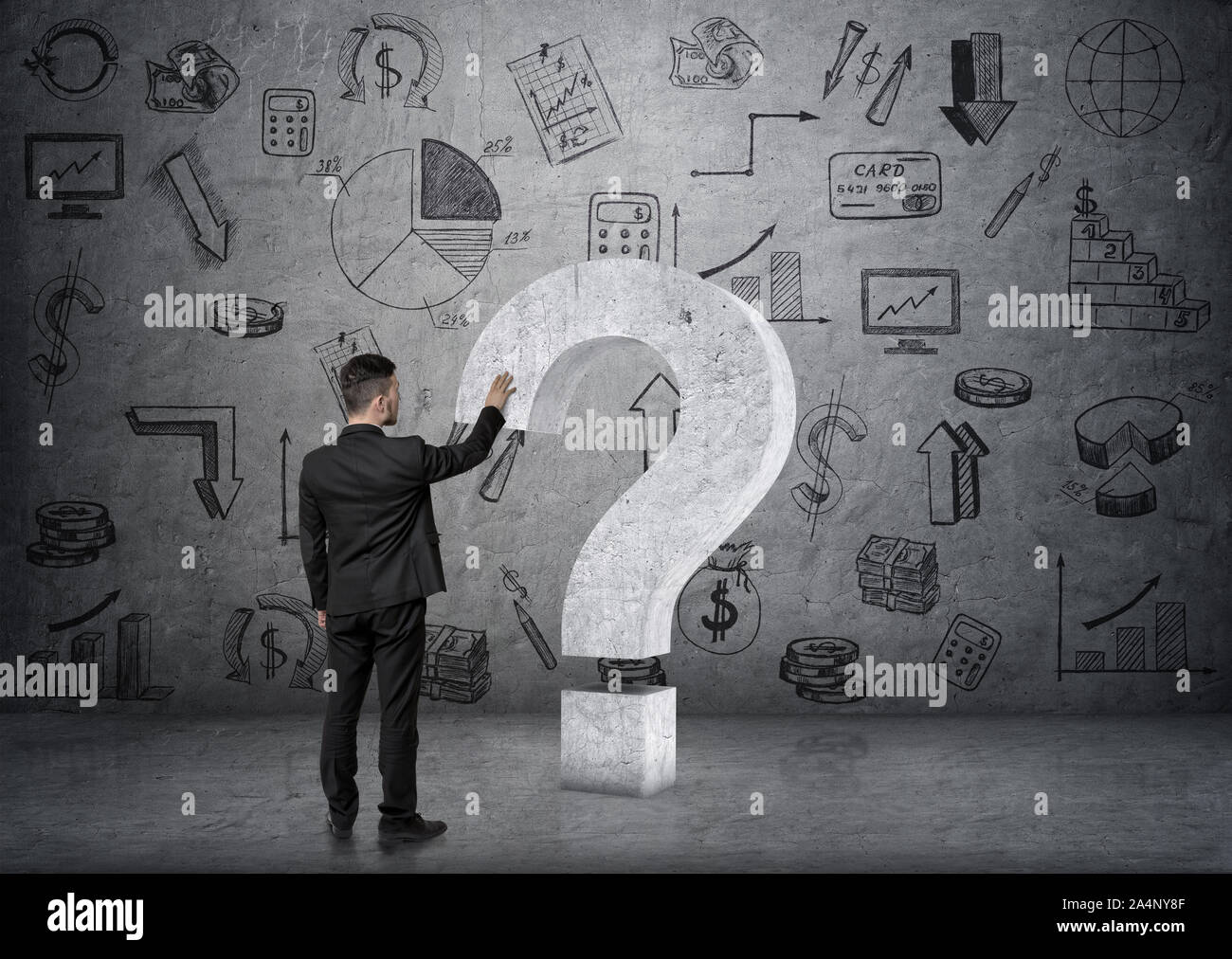 Thinking question mark hi-res stock photography and images - Alamy