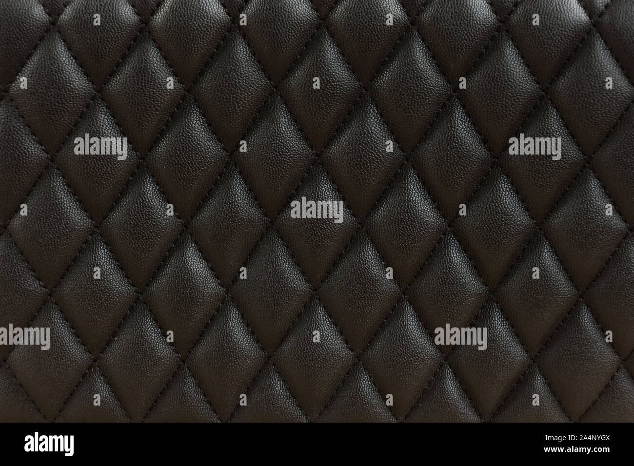 Black fashion leather texture. Dark upholstery background Stock Photo ...