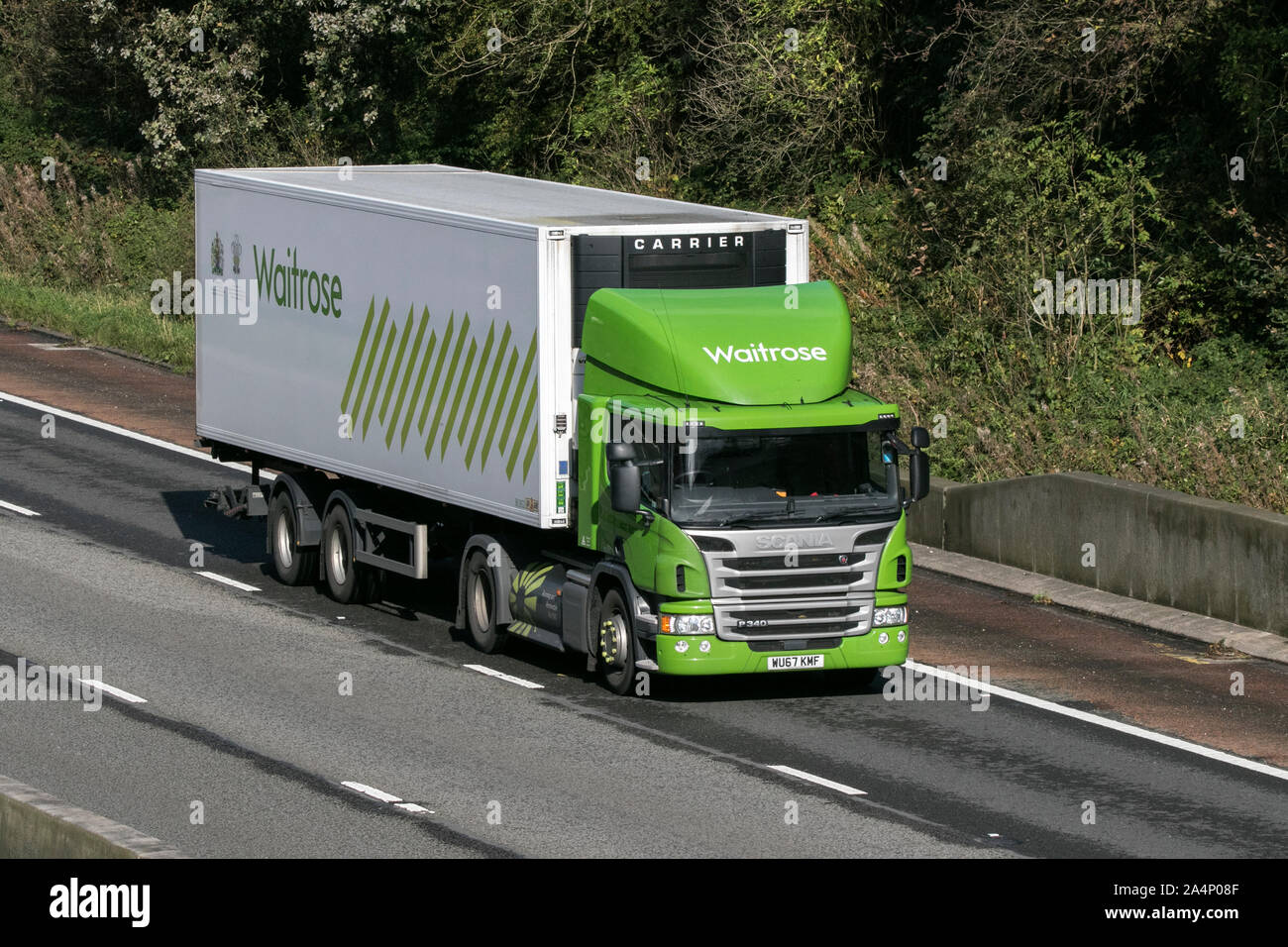Hgv waitrose lorry truck hi-res stock photography and images - Alamy
