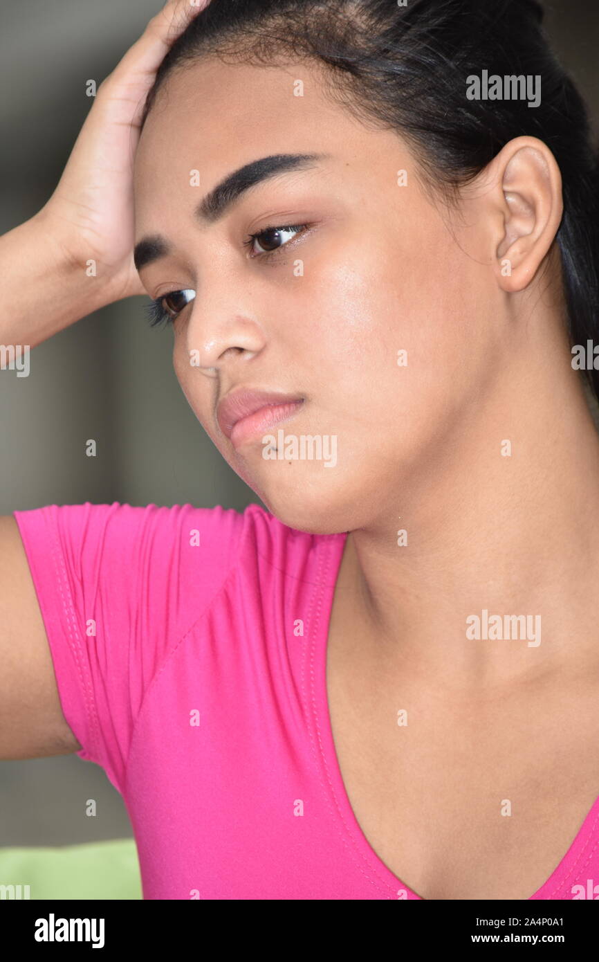 Female Memory Problems Stock Photo - Alamy
