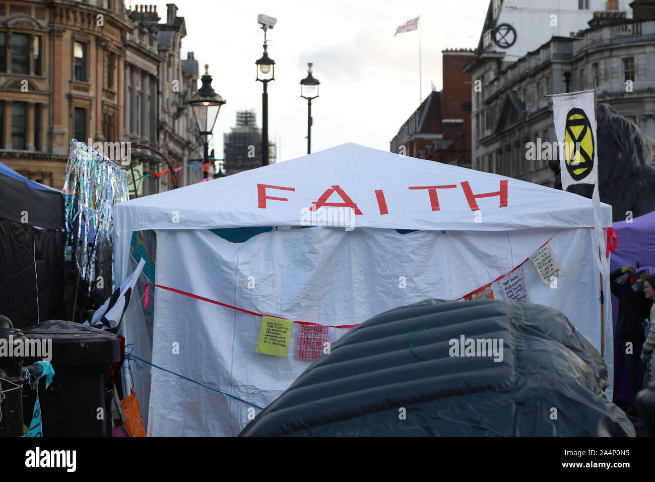 Extinction Rebellion October Rebellion in Trafalgar Square - London ...