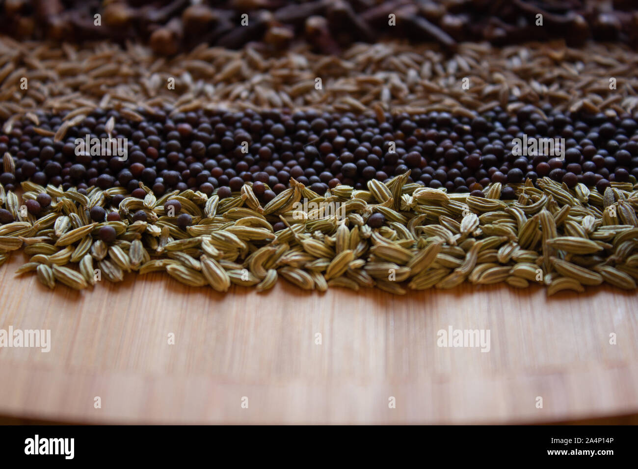 Spices and seeds commonly used in indian cuisine Stock Photo - Alamy