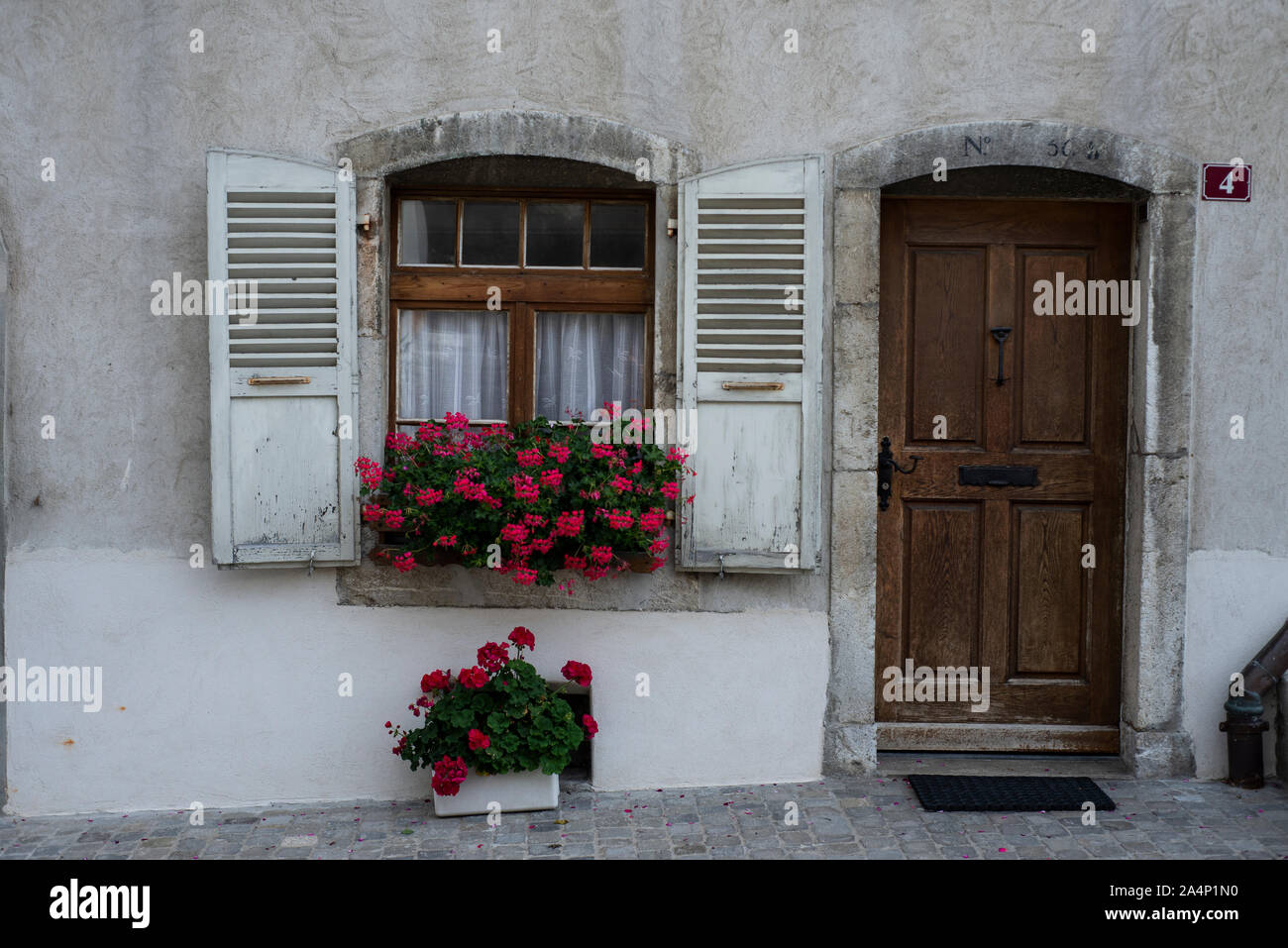 Swiss Windows Shutters High Resolution Stock Photography and Images - Alamy