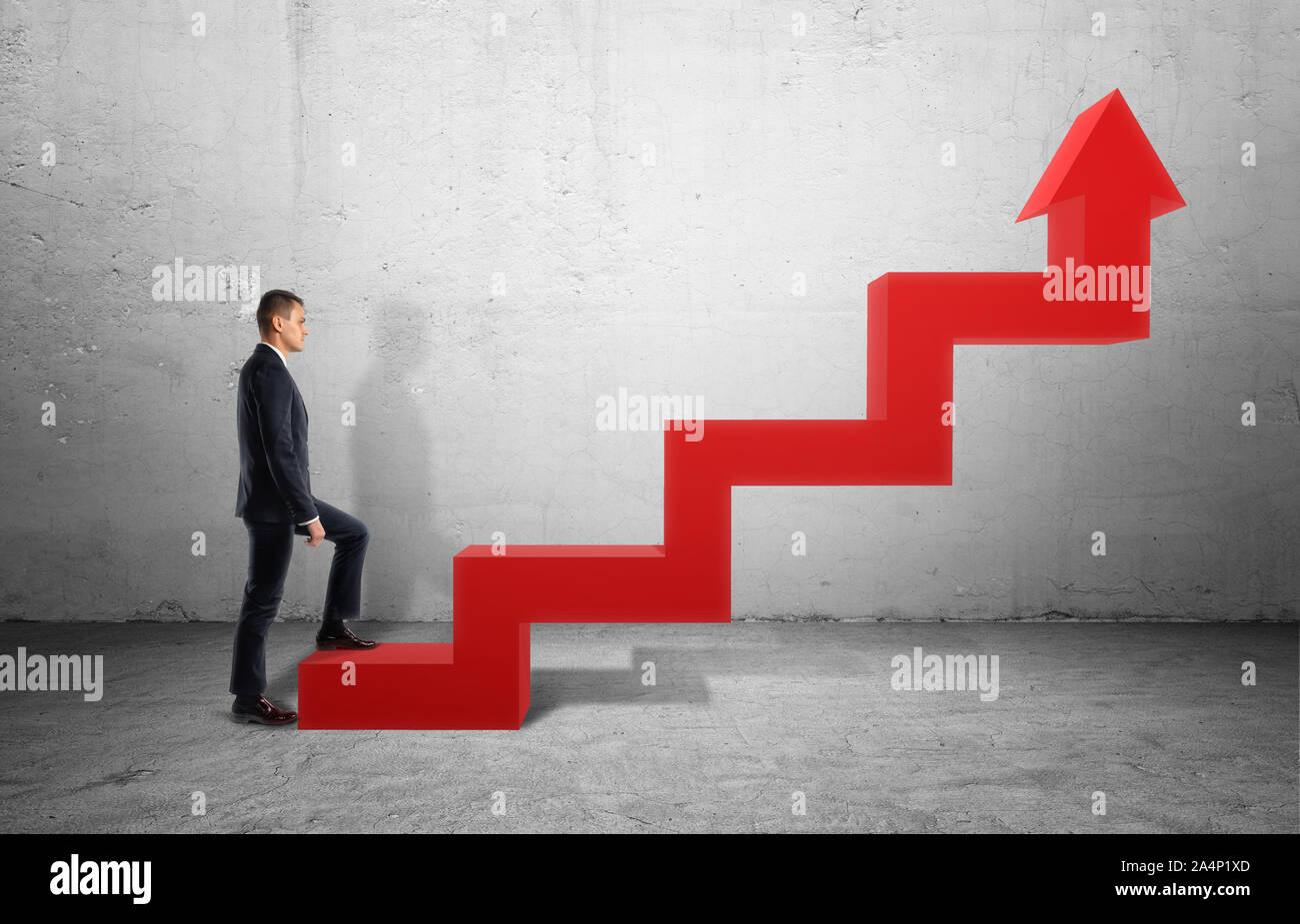 Evolution of man graph hi-res stock photography and images - Alamy