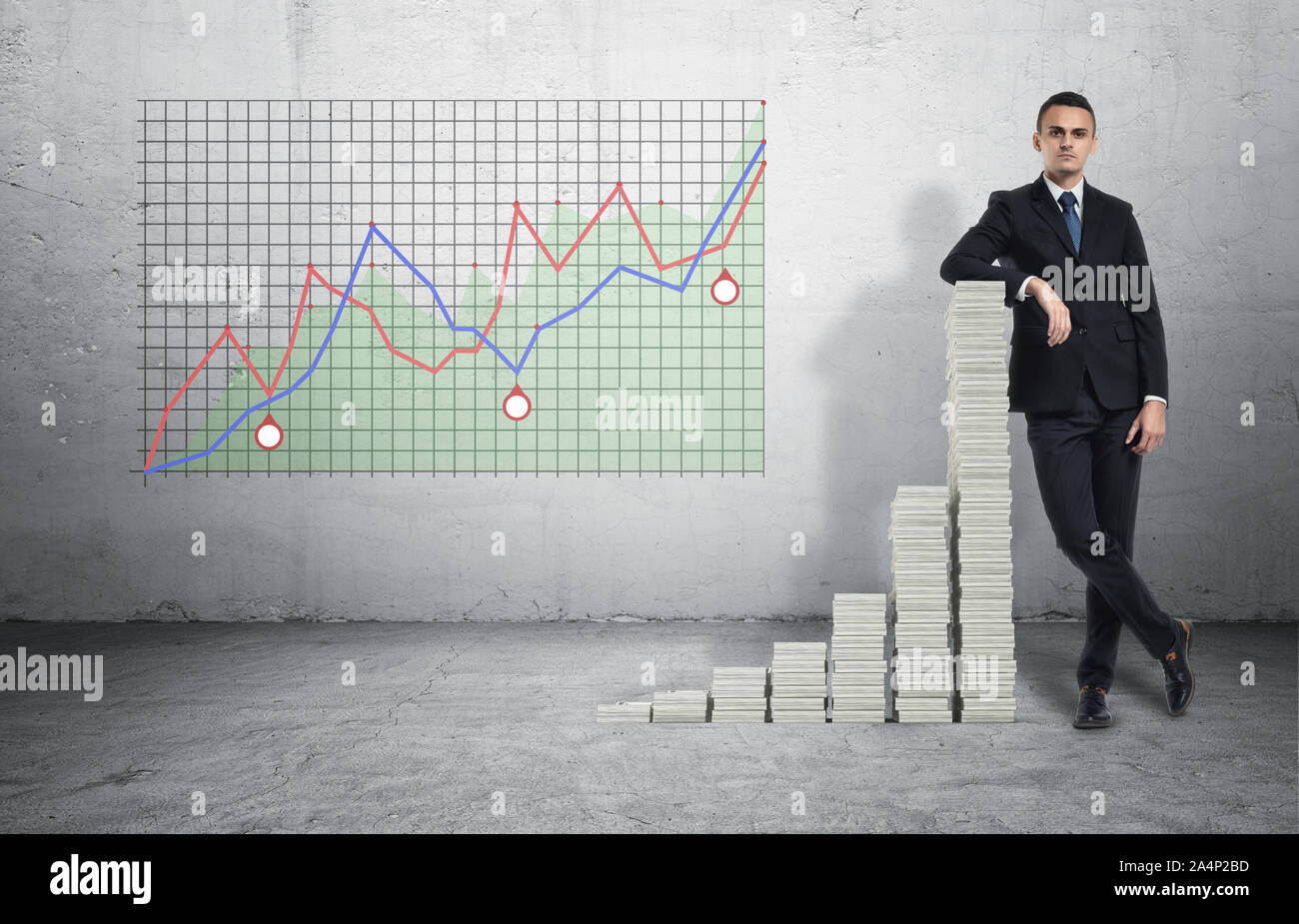 Finance pose hi-res stock photography and images - Alamy