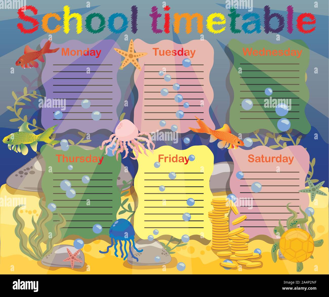 Clownfish school Stock Vector Images - Alamy