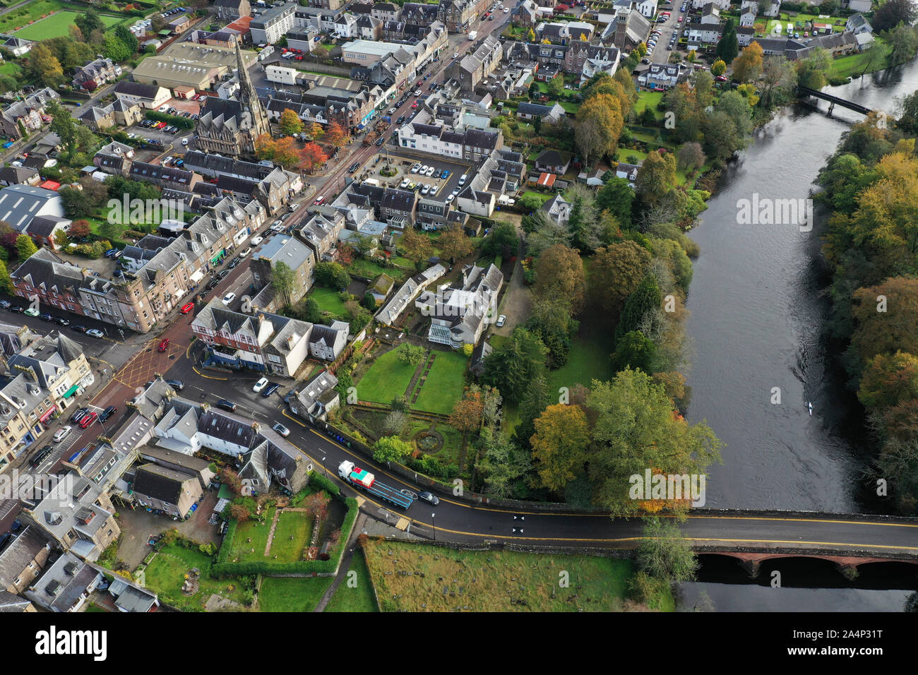 Callander scotland village hi-res stock photography and images - Alamy