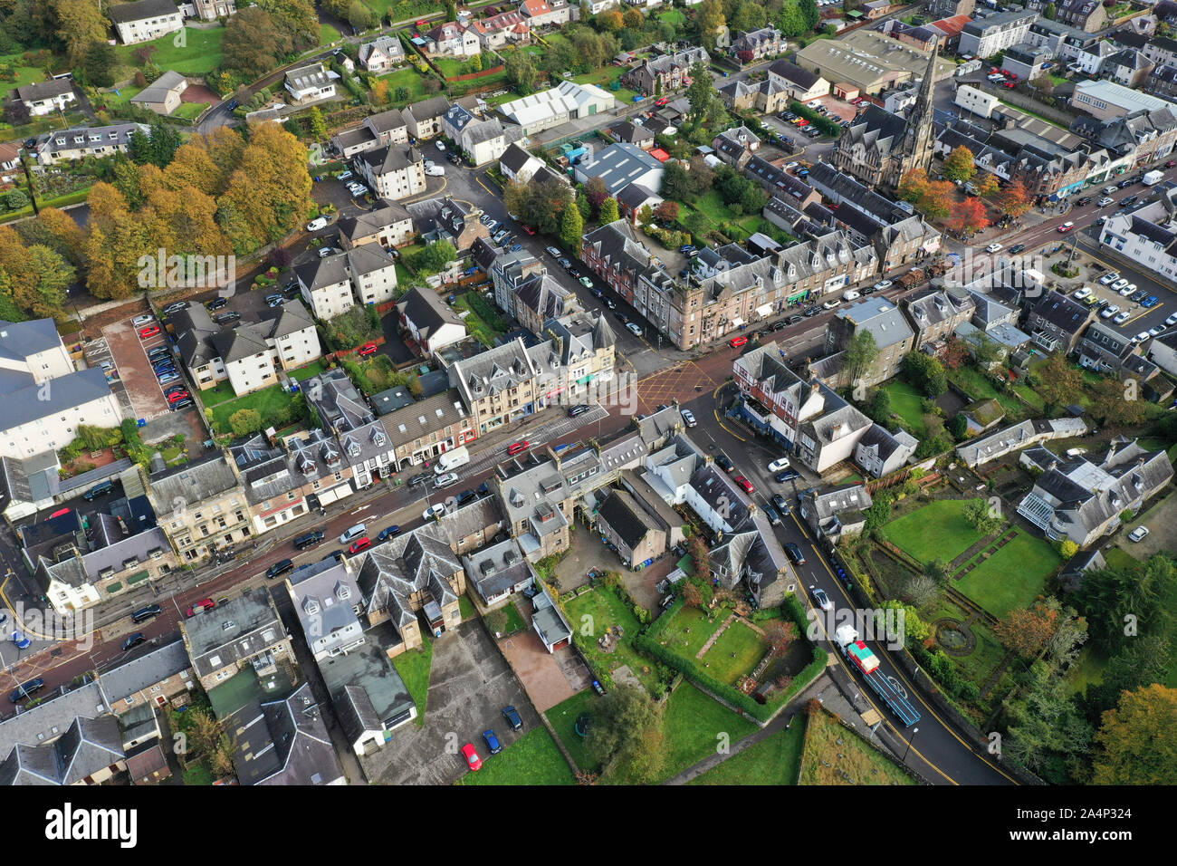 Callander scotland village hi-res stock photography and images - Alamy
