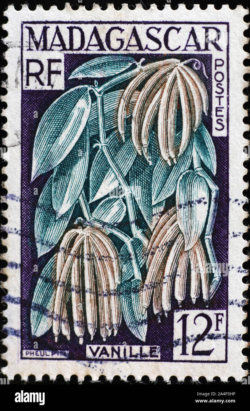 Madagascar Postage Stamp Stamp 1969, Madagascar Architecture 2v, 1969