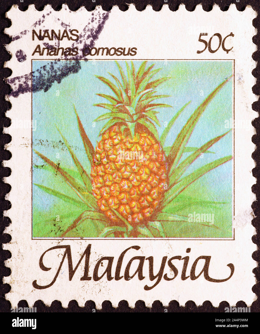 Malaysia postage stamp hi-res stock photography and images - Alamy