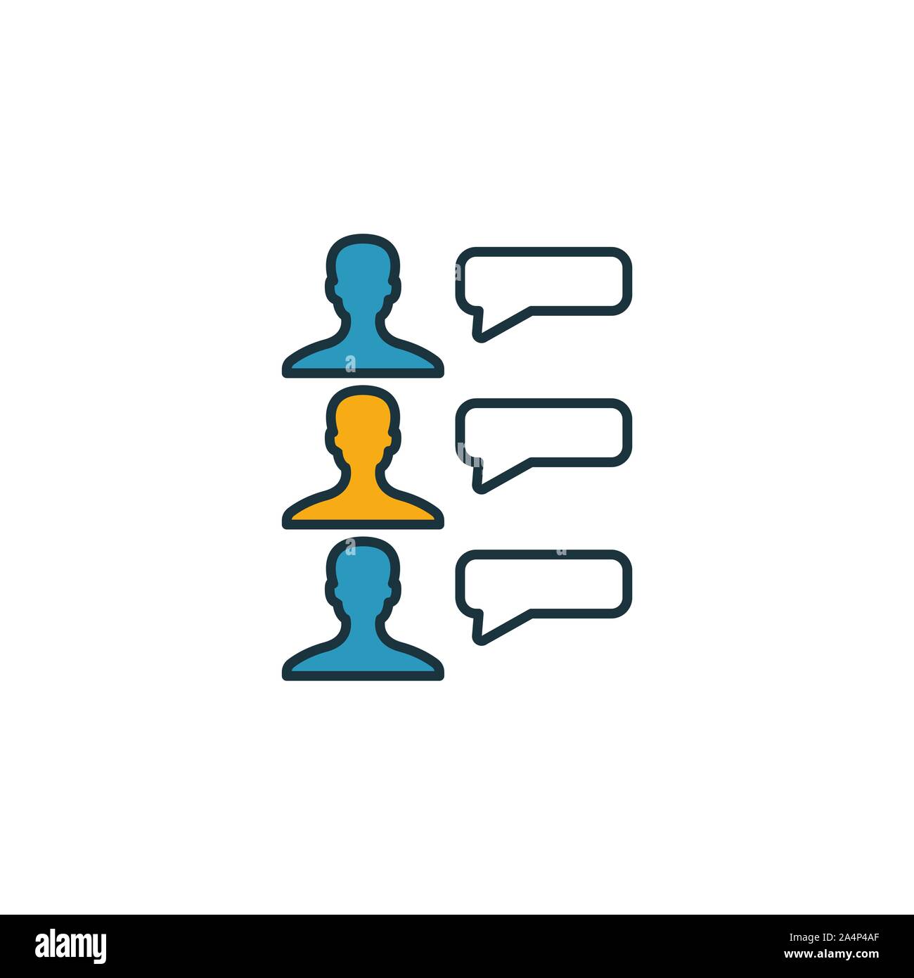 Forum icon set. Four elements in diferent styles from content icons ...