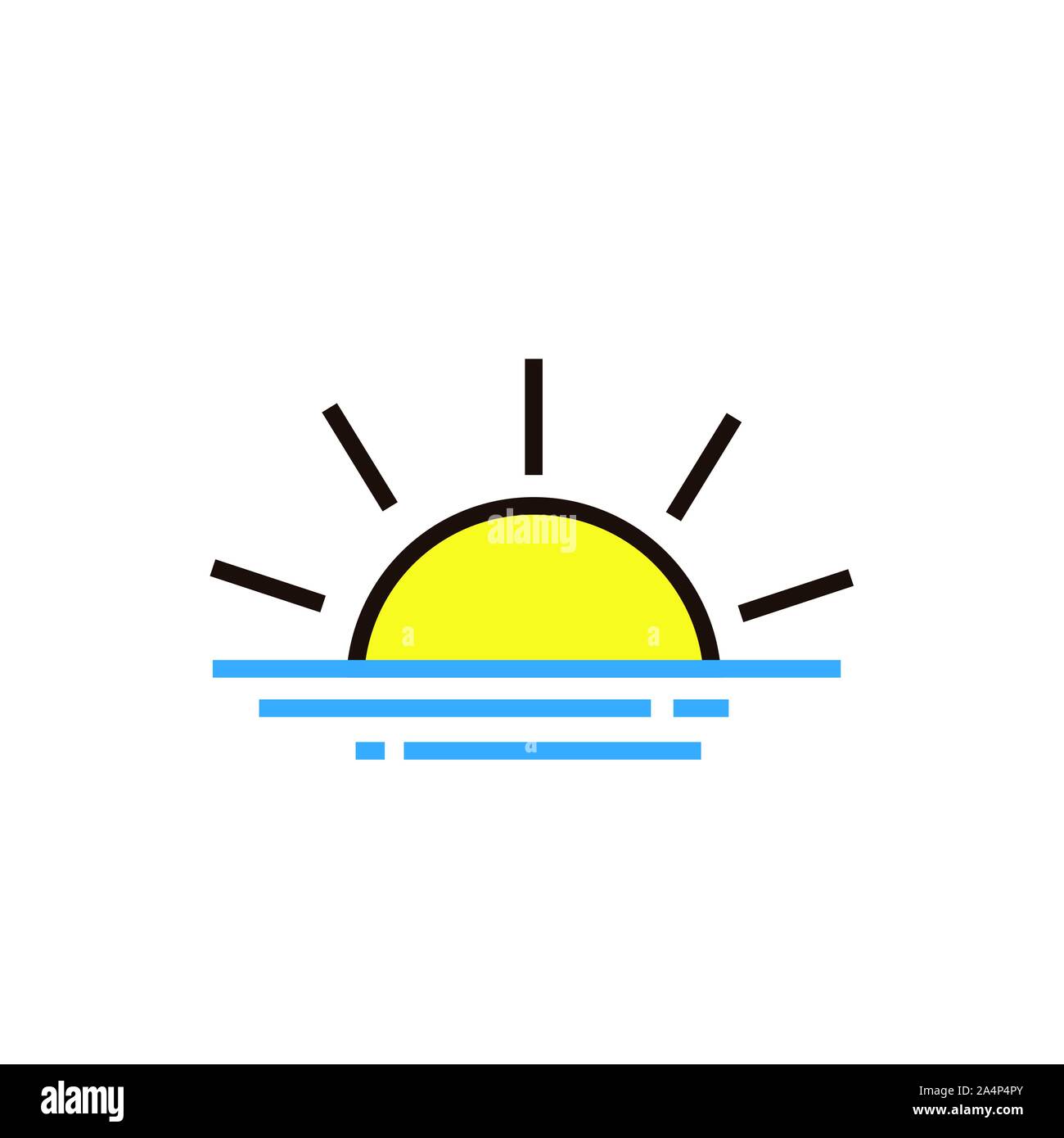 Sun design, summer nature tropical season holiday sunny weather and ...