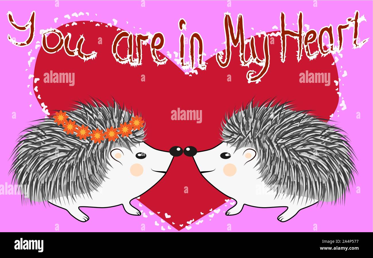 Female Hedgehog Stock Vector Images - Alamy