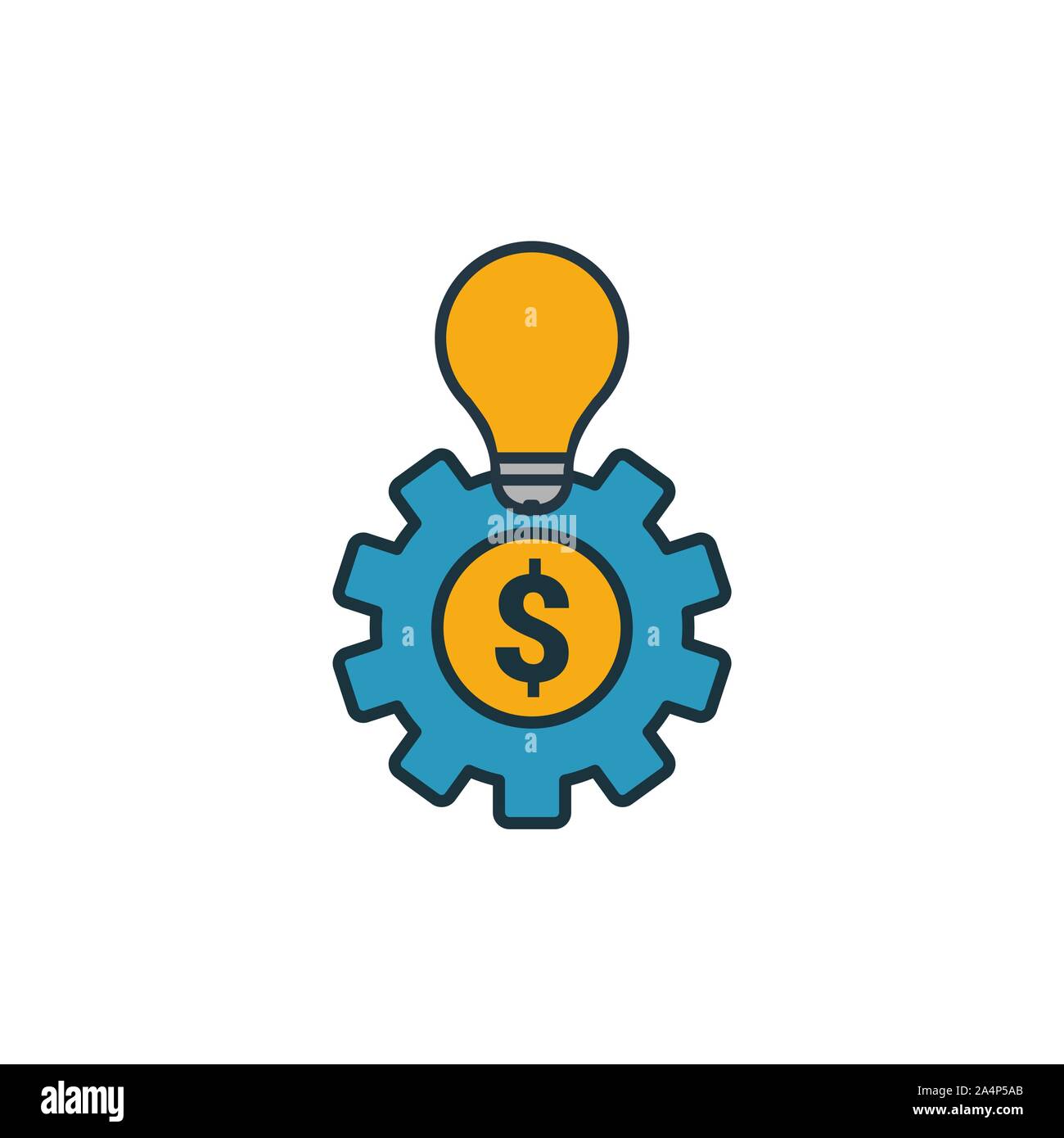 Crowdsourcing icon set. Four elements in diferent styles from content ...