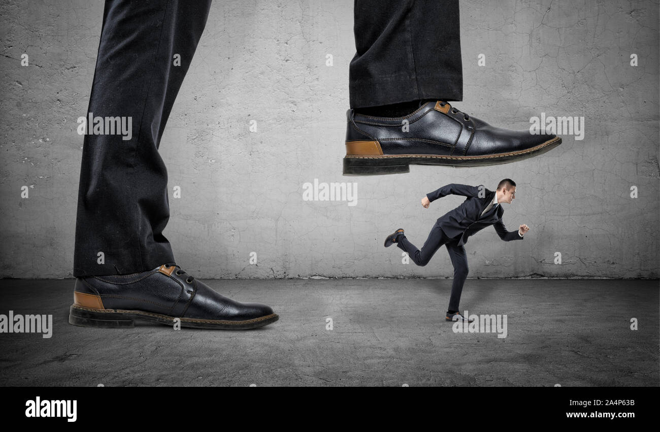 Man running scared hi-res stock photography and images - Alamy
