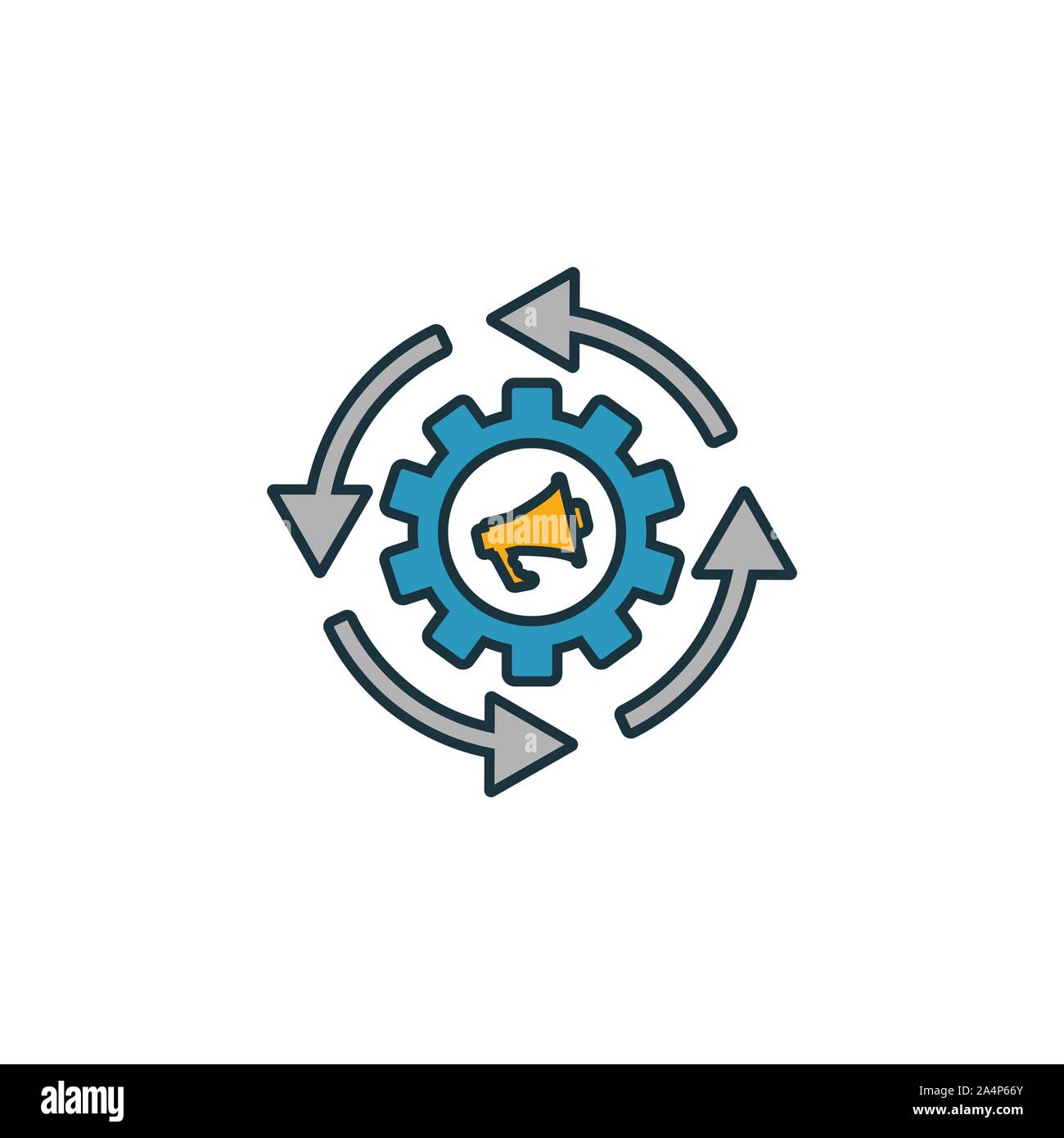Marketing Automation Icon Set Four Elements In Diferent Styles From Content Icons Collection