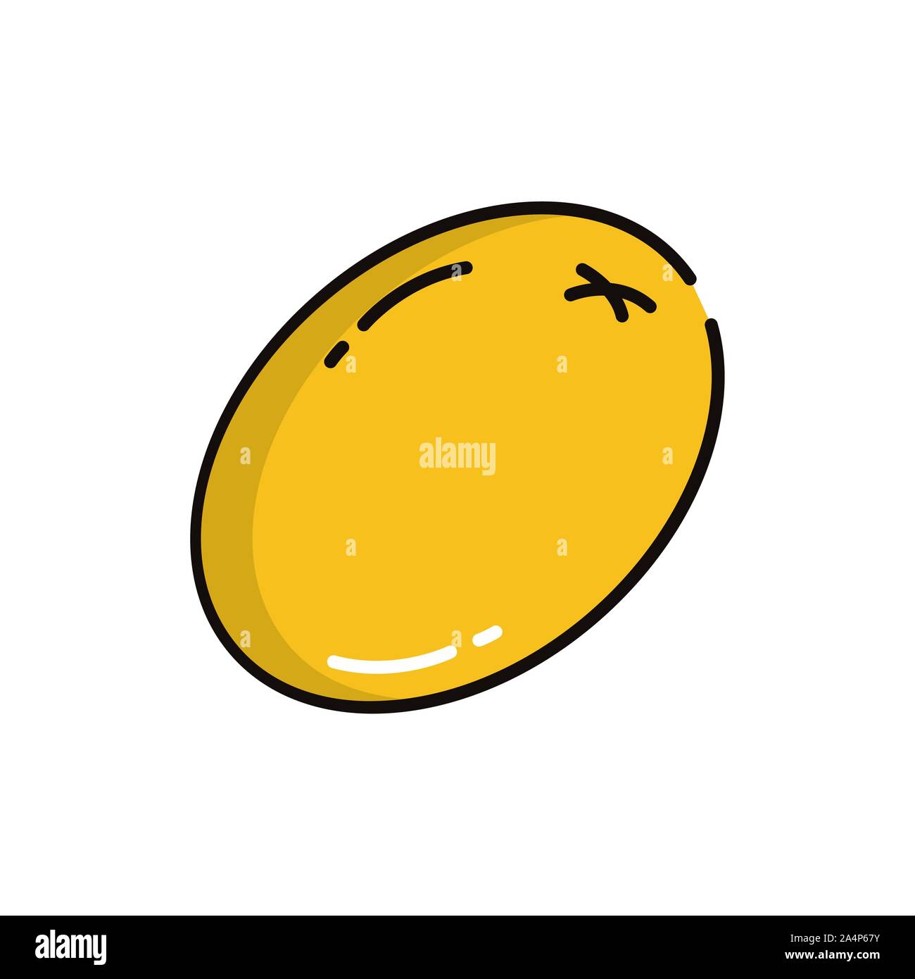 loquat icon design, Fruit healthy organic food sweet and nature theme ...