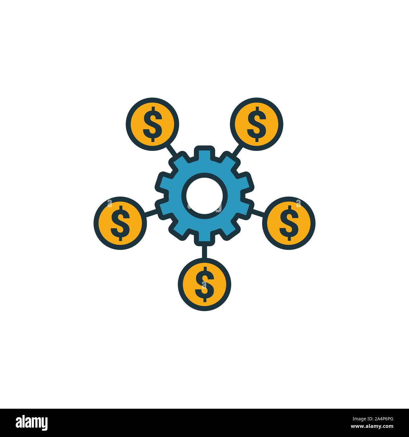 Crowdsourcing icon set. Four elements in diferent styles from content ...