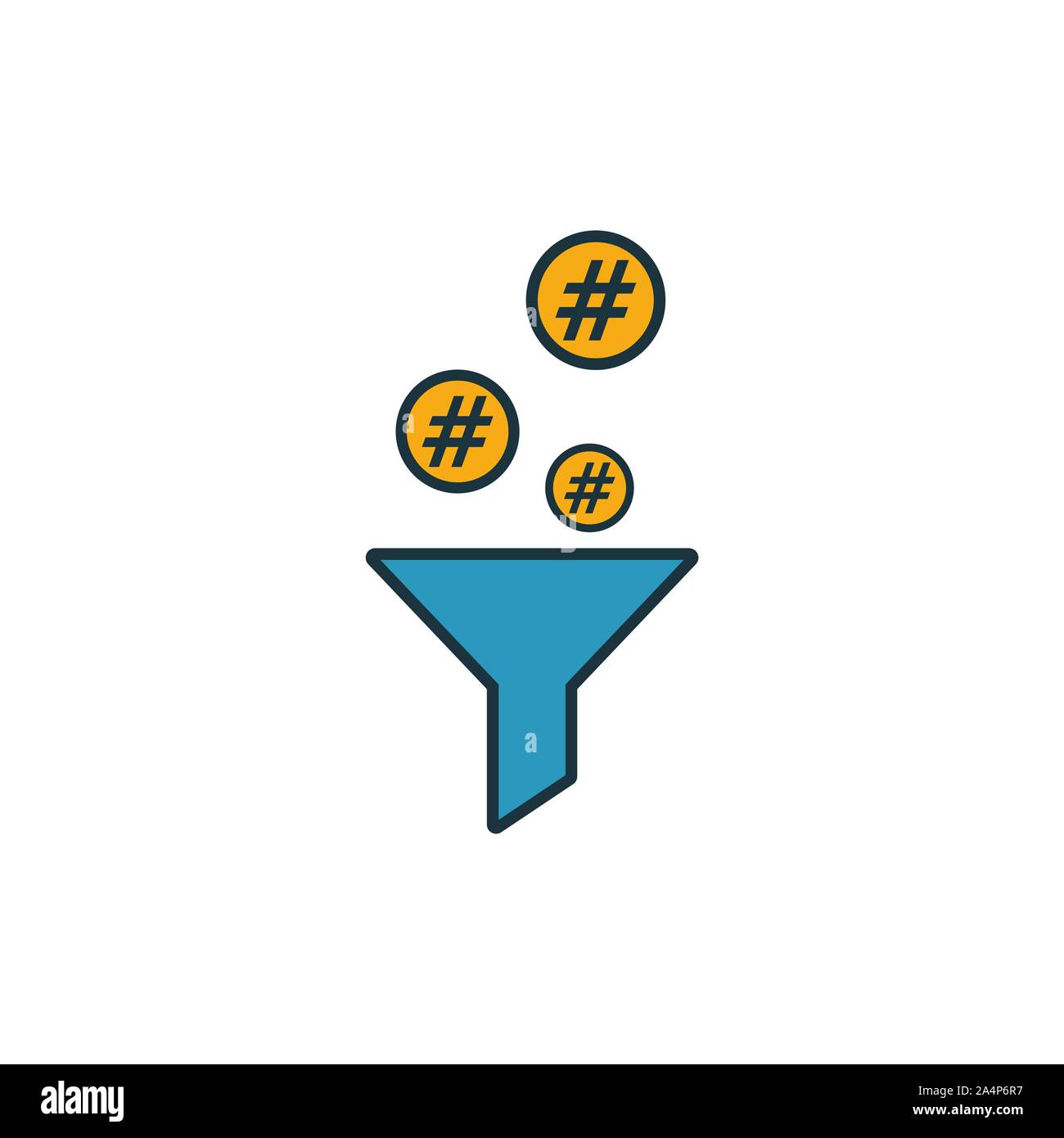 Curation icon set. Four elements in diferent styles from content icons ...