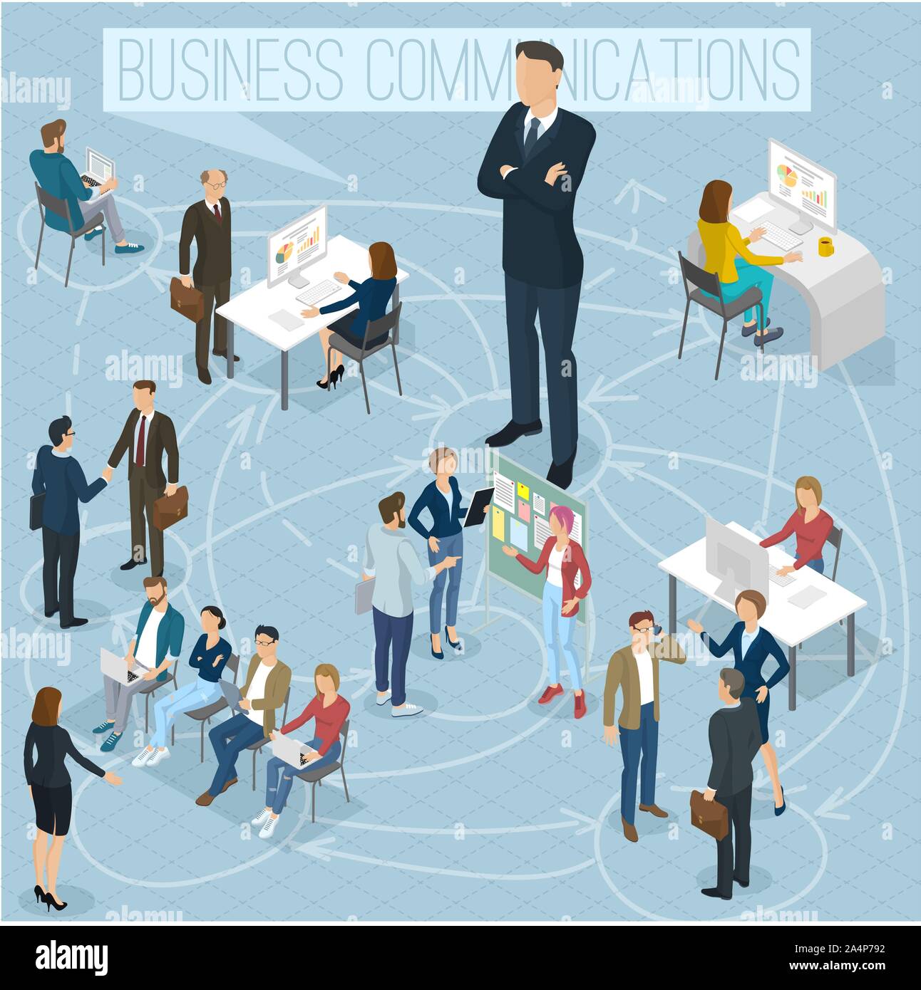 Isometric people vector set Stock Vector Image & Art - Alamy