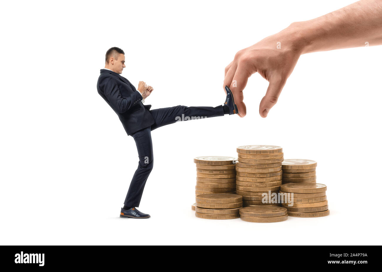 Grabbing leg hi-res stock photography and images - Alamy