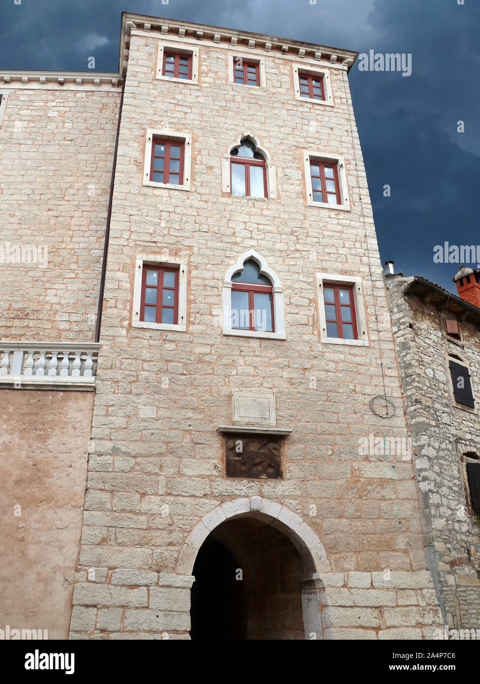 Soardo-Bembo Castle, Bale, Croatia, Europe Stock Photo - Alamy