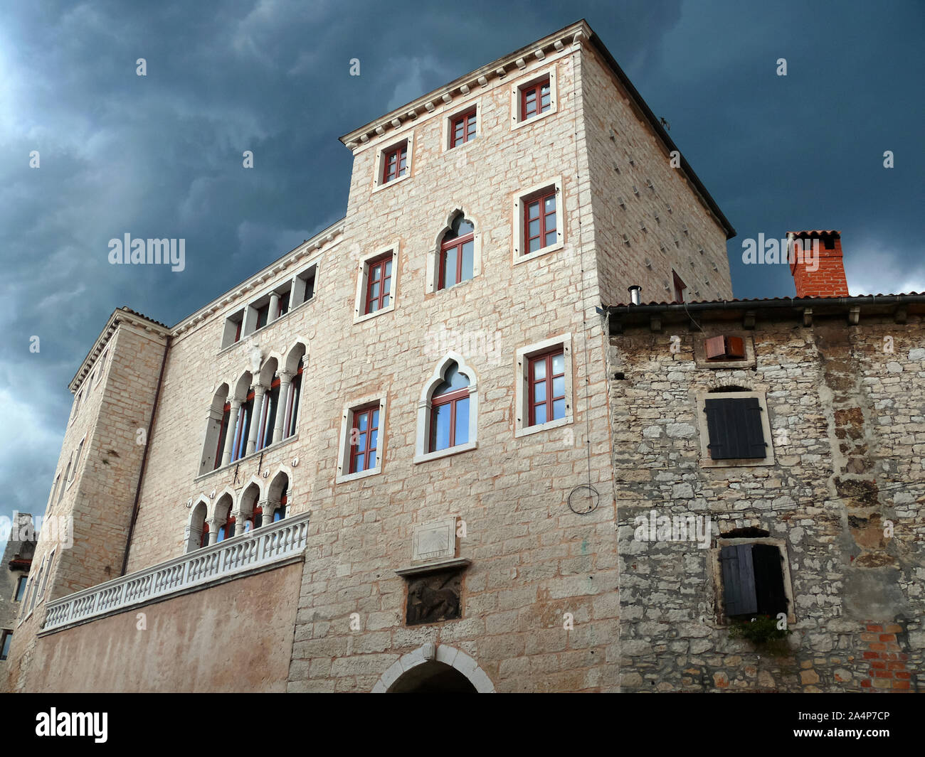Soardo-Bembo Castle, Bale, Croatia, Europe Stock Photo - Alamy