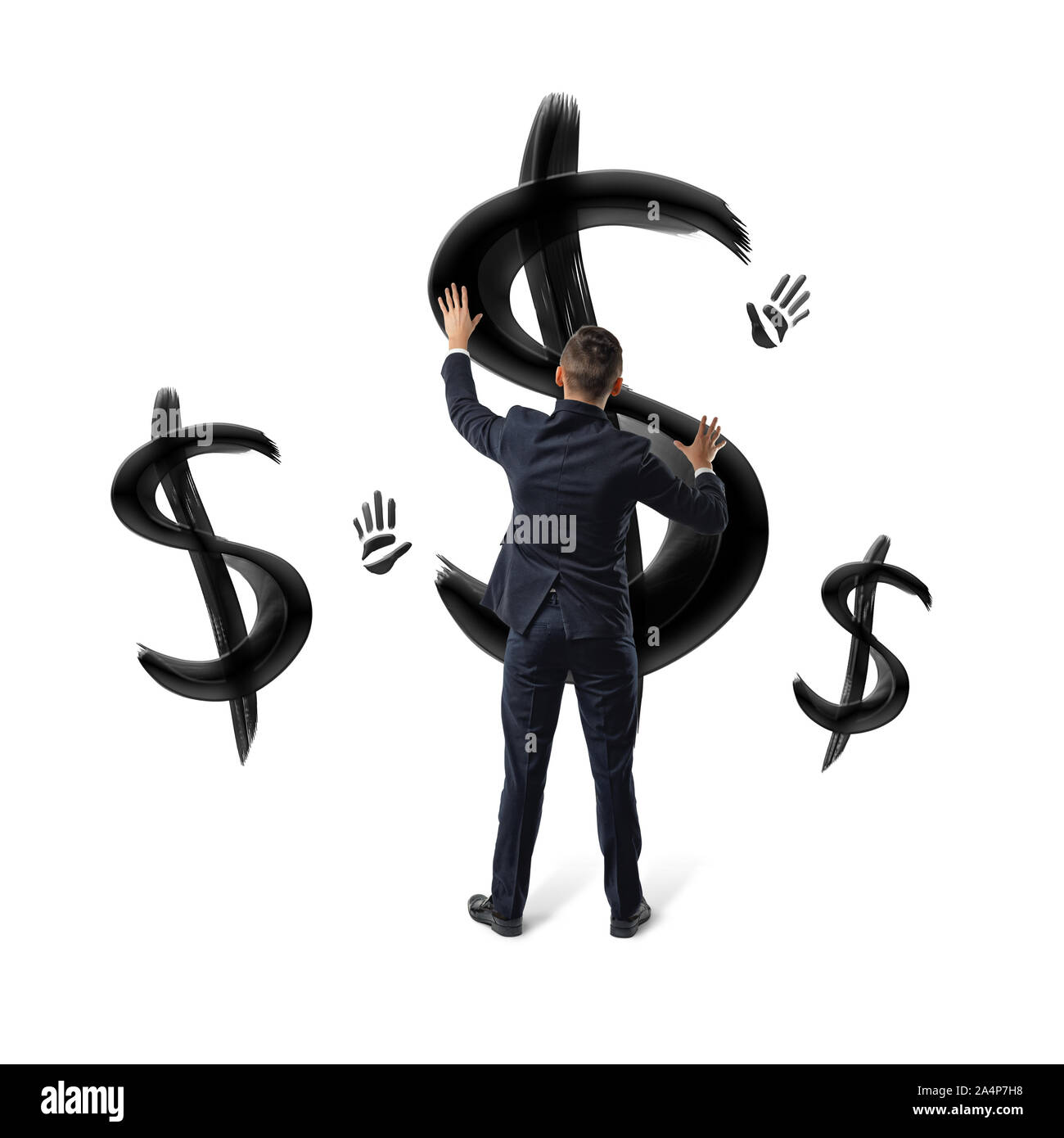 Placing signs Cut Out Stock Images & Pictures - Alamy