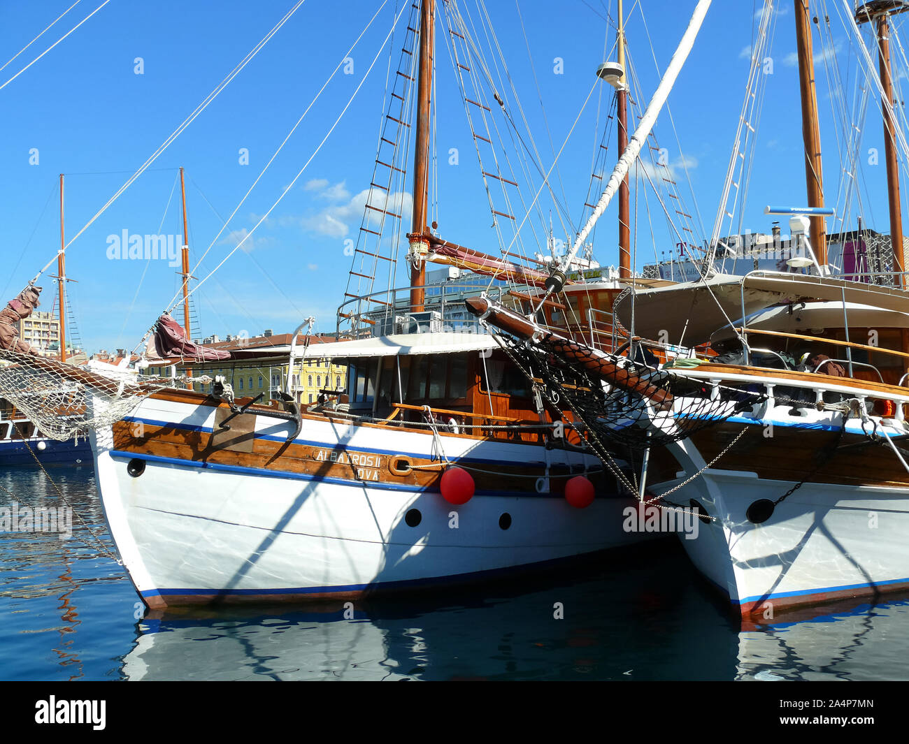 Port, Rijeka, (Fiume), Croatia, Europe Stock Photo - Alamy