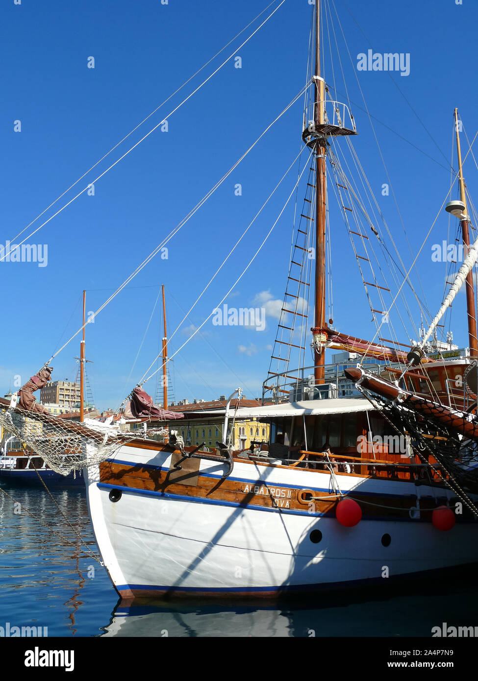 Port, Rijeka, (Fiume), Croatia, Europe Stock Photo - Alamy