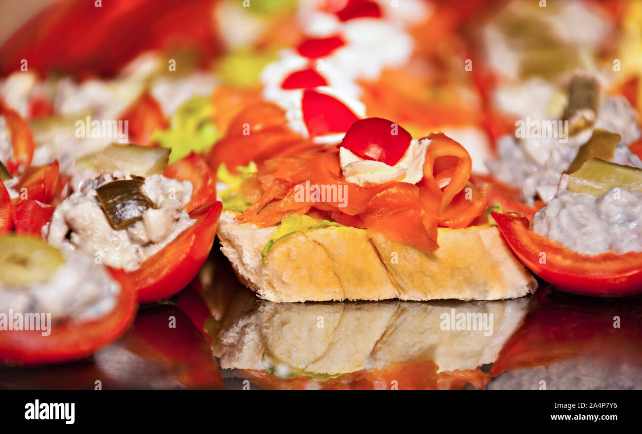 Fish paste sandwiches hi-res stock photography and images - Alamy