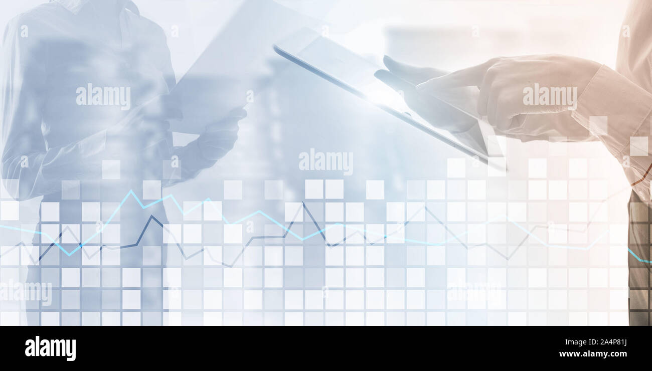 Squares stock market graph hi-res stock photography and images - Alamy