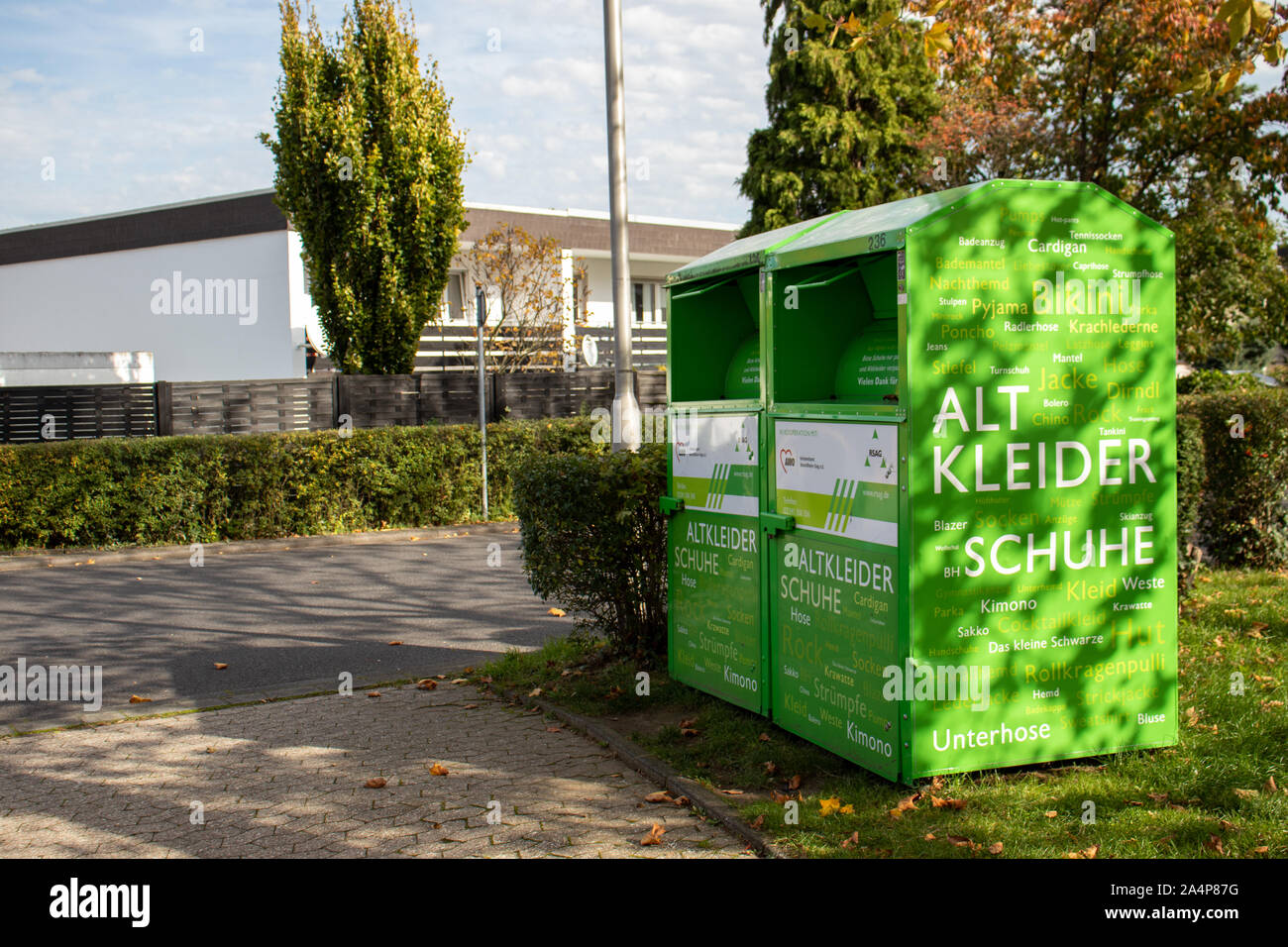 Clothes Collection Box High Resolution Stock Photography and Images - Alamy